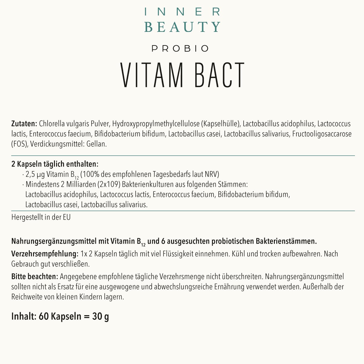 Probio Vitam Bact - Deynique
